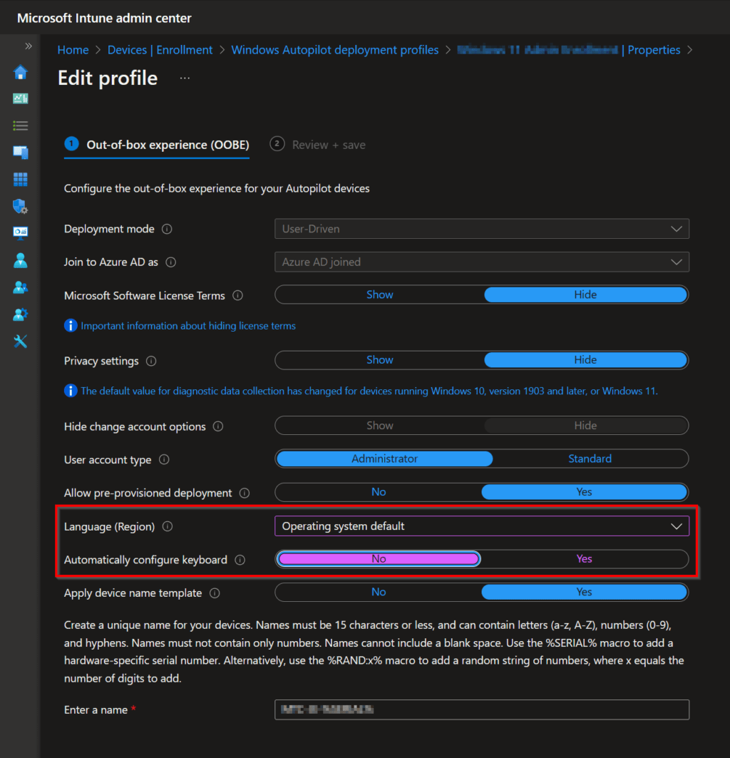Windows Autopilot not showing keyboard selection during OOBE – Manage The Cloud Jeroen Ebus